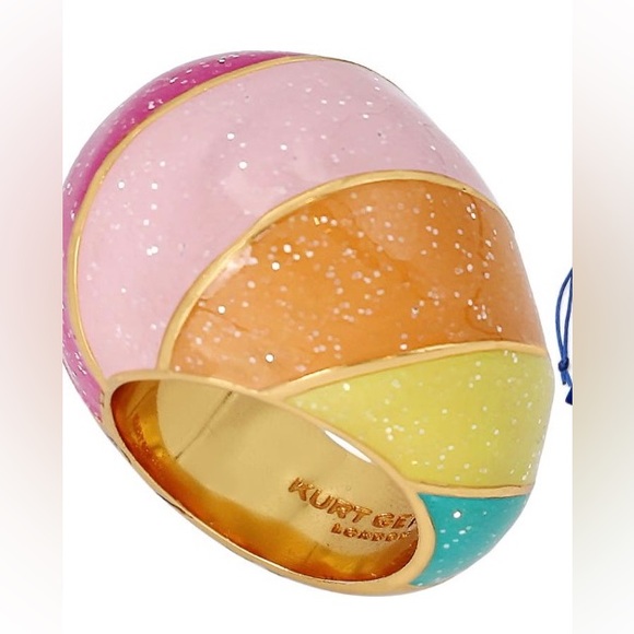 Kurt Geiger | Jewelry | Nib Kurt Geiger Rainbow Enamel Done Ring | Poshmark